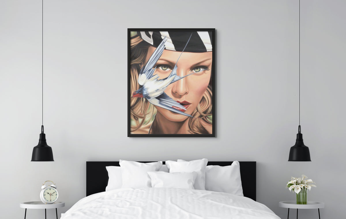 Buy Swallow Artwork Print | Melissa Sharplin Art